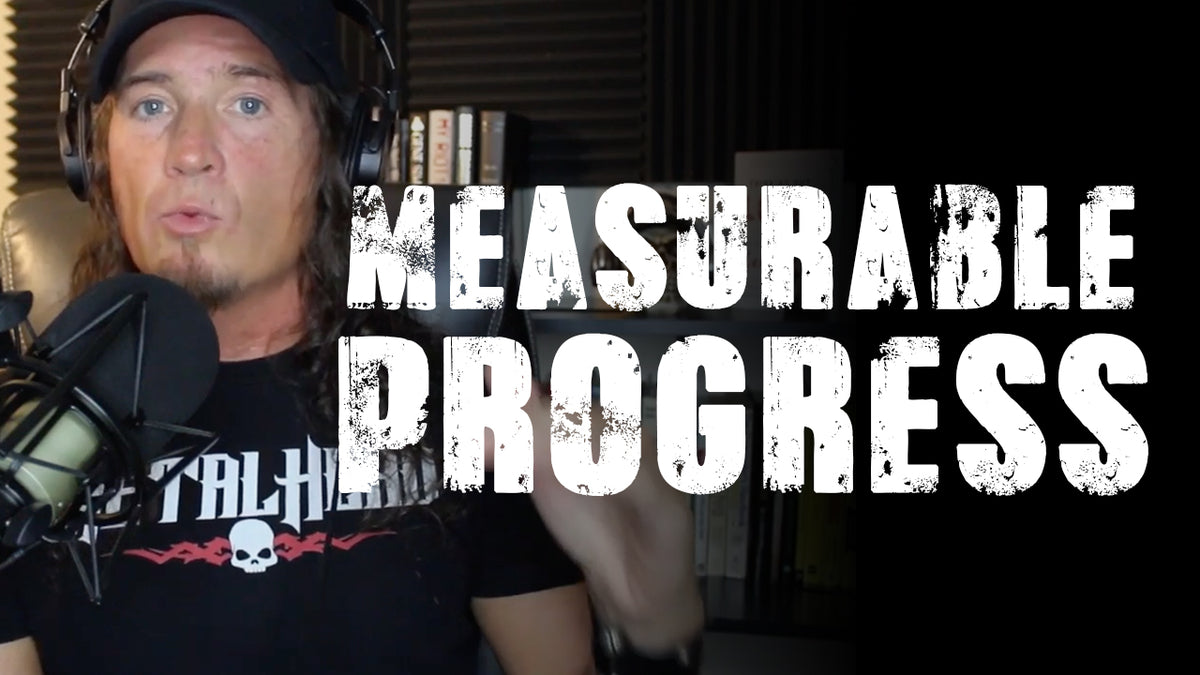 Measurable Progress – Metal Motivation Store