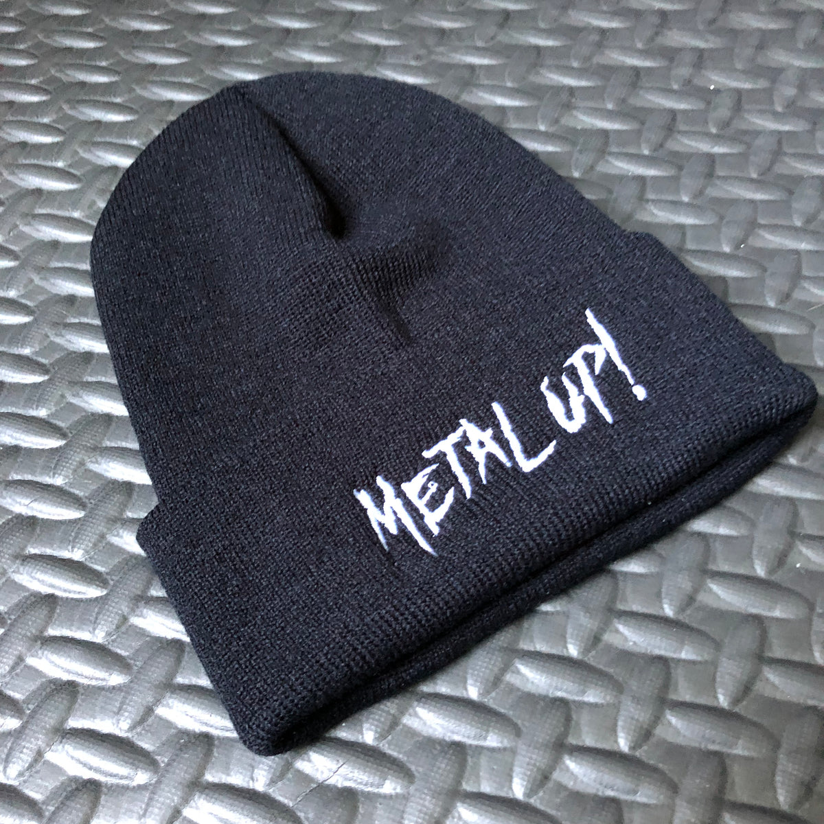 Metal Up! Cuffed Beanie – Metal Motivation Store